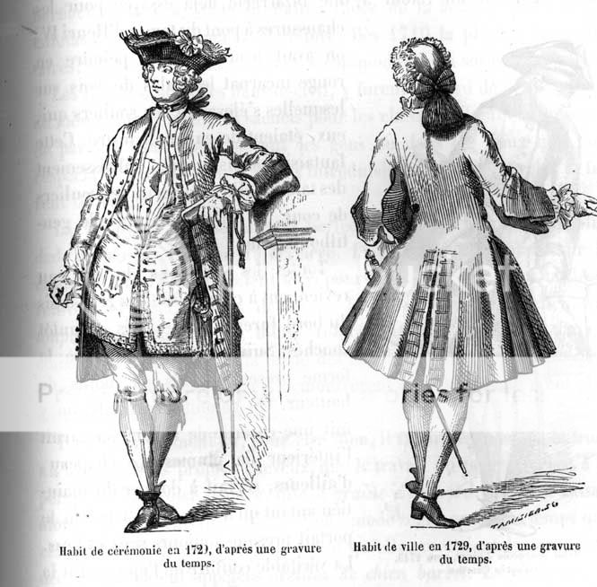 Mens Fashion Coat Leggings Wigs 1700s Georgian Rococcan Rococo Photo by ...